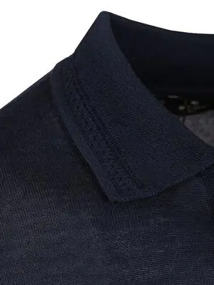 Etro Wool And Silk Polo Shirt