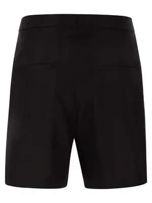 Tagliatore Tailored Linen Bermuda Shorts
