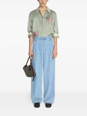 Dries Van Noten Pleated Jeans