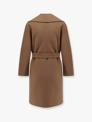 Max Mara Messi Virgin Wool Coat - Multicolor