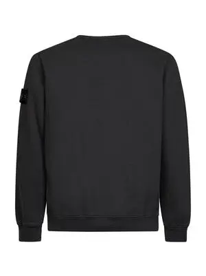 Stone Island Organic Stretch Cotton Crewneck Sweatshirt - Multicolor