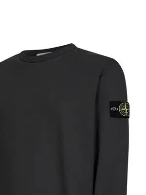 Stone Island Organic Stretch Cotton Crewneck Sweatshirt - Multicolor