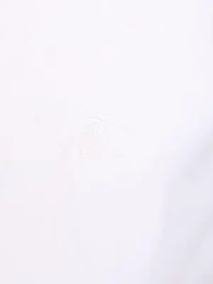 Burberry Slim Fit Shirt In Stretch Cotton - White