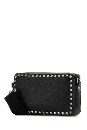 Valentino Garavani Leather Rockstud Crossbody Bag