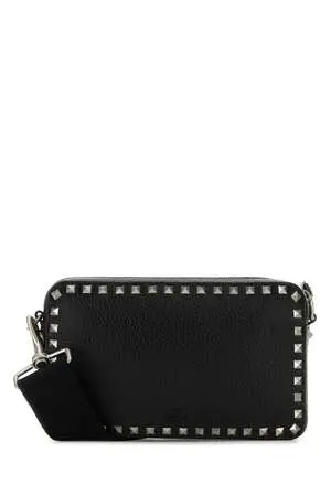 Valentino Garavani Leather Rockstud Crossbody Bag