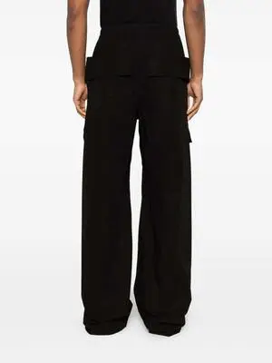 Rick Owens Cotton Drawstring Trousers