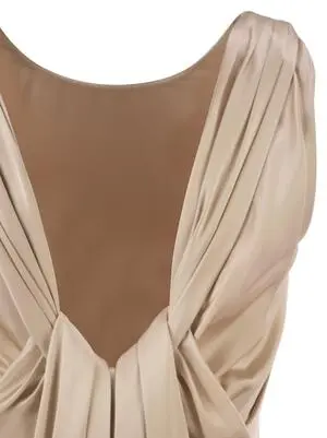 Max Mara Long Silk Dress - Multicolor