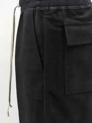 Rick Owens Dietrich Cotton Trousers - Black