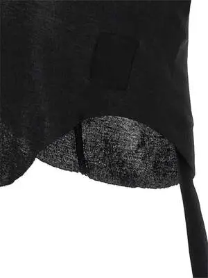 Rick Owens Sleeveless Crop Top - Black