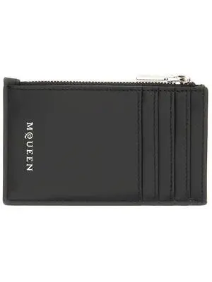 Alexander McQueen Card Holder Skull
