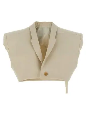 Rick Owens Micro Tatlin' Vest - Cream