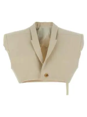 Rick Owens Micro Tatlin Vest - Cream