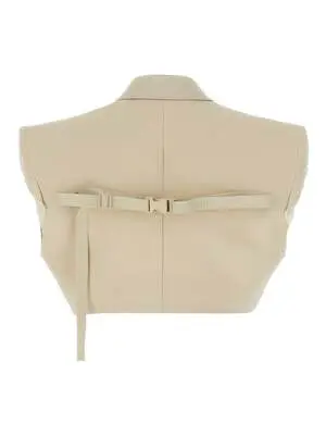 Rick Owens Micro Tatlin Vest - Cream