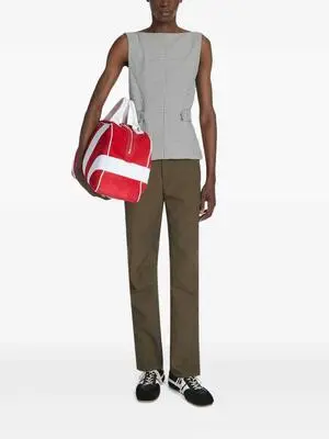 Dries Van Noten Sneakers With Suede Inserts - Black