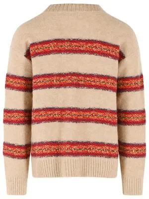 Dries Van Noten Alpaca Blend Pullover - Cream