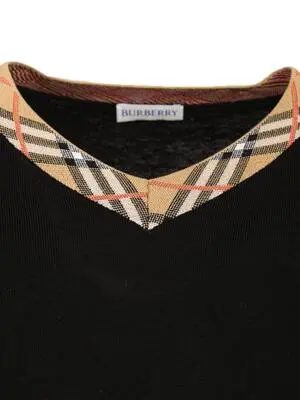 Burberry Maxim Merino Wool Knitwear - Black