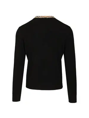 Burberry Maxim Merino Wool Knitwear - Black