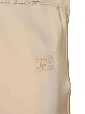 Max Mara Long Silk Skirt - Cream