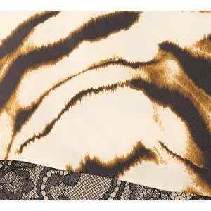 GANNI Printed Satin Top