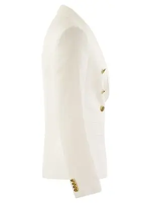Tagliatore Alicya Double-breasted Jersey Blazer