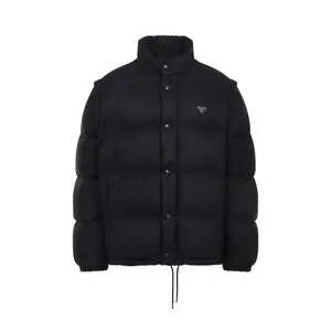 Prada Modular Down Puffer Jacket - Black