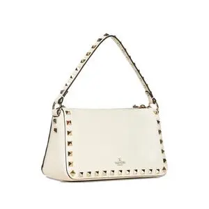 Valentino Garavani Rockstud Cross Body Bag - Cream