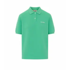 Miu Miu Logo Polo - Green