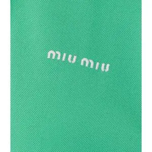 Miu Miu Logo Polo - Green