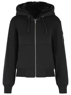 Moose Knuckles Bunny Cotton Blend Sweatshirt - Black