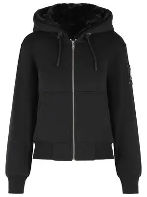 Moose Knuckles Bunny Cotton Blend Sweatshirt - Black