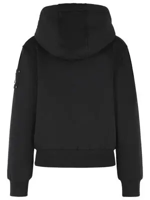 Moose Knuckles Cotton Blend Sweatshirt - Black