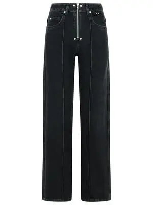 Isabel Marant Étoile Stely' Denim Pants - Black