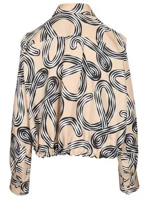 Loewe Silk Balloon Shirt - Cream