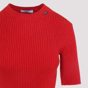 Prada Ribbed Top