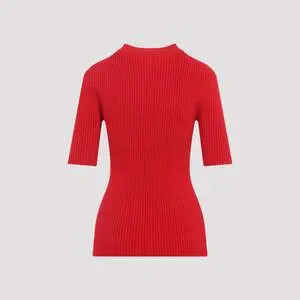 Prada Ribbed Knit Top