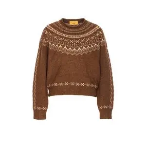 Guest In Residence Cloud Chalet Sweater - Brown