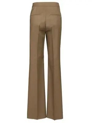 Max Mara Straight Trousers - Cream