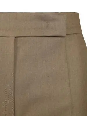 Max Mara Straight Trousers - Cream