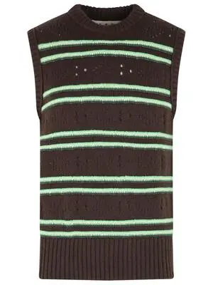 Marni Cashmere Vest - Brown