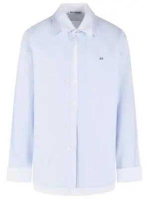Acne Studios Light Cotton Shirt - Blue