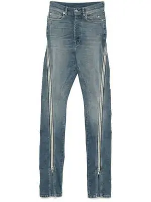 Rick Owens Bolan Banana Jeans - Blue