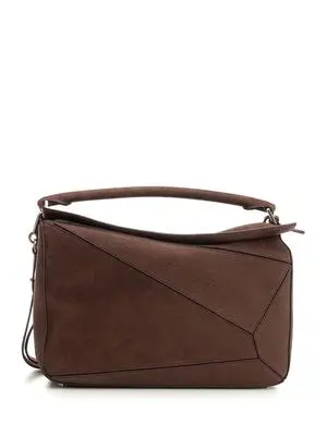 Loewe Large Puzzle Bag - Brown