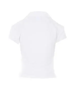 COURREGES V-neck T-shirt