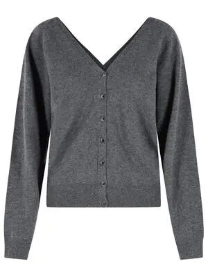 LISA YANG Cashmere Cardigan - Gray