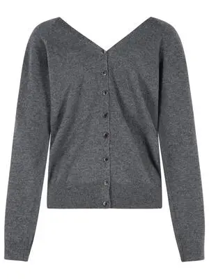LISA YANG Cashmere Cardigan - Gray