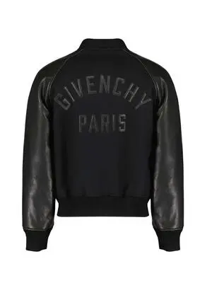 Givenchy Paneled Bomber Jacket