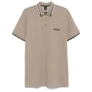 BOSS Grey Polo Shirts