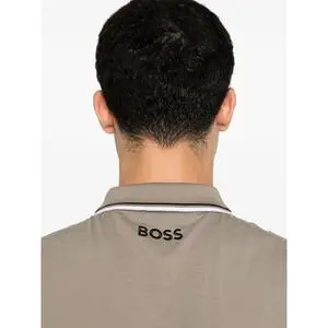 BOSS Grey Polo Shirts