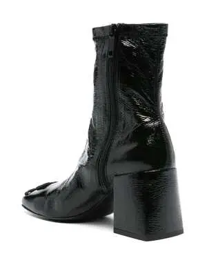 COURREGES Boots With Logo Appliqu