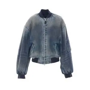 Balenciaga Standard Bomber Jacket - Blue